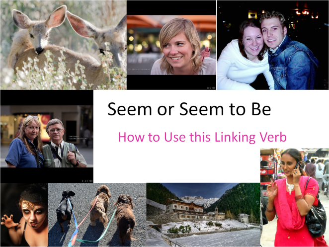 Seem and Seem to Be – Video – English with a Smile