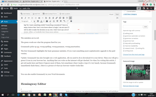 Back to School: Quick Writing Tools to Correct your Grammar, Improve ...
